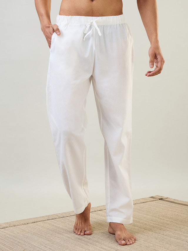 Sleepz Men Fawn Comfort Fit Solid Pyjama – MyRaymond