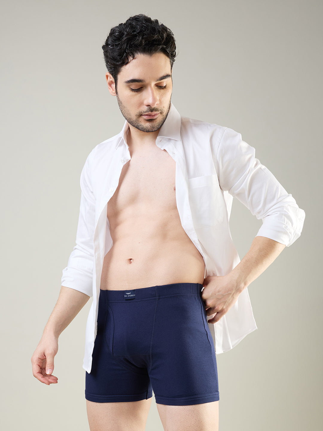 Park Avenue Men Blue Cotton Trunk Pack Of 2 – MyRaymond