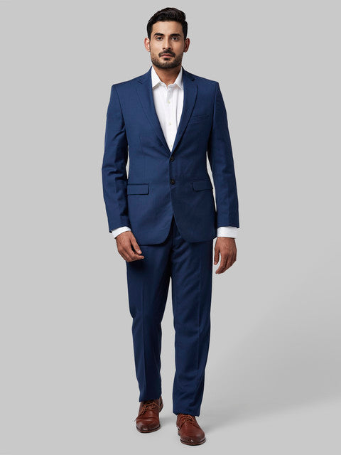Raymond Men Blue Contemporary Fit Suit – MyRaymond
