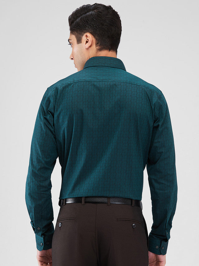 Raymond Green Structure Slim Fit Cotton Formal Shirt – MyRaymond