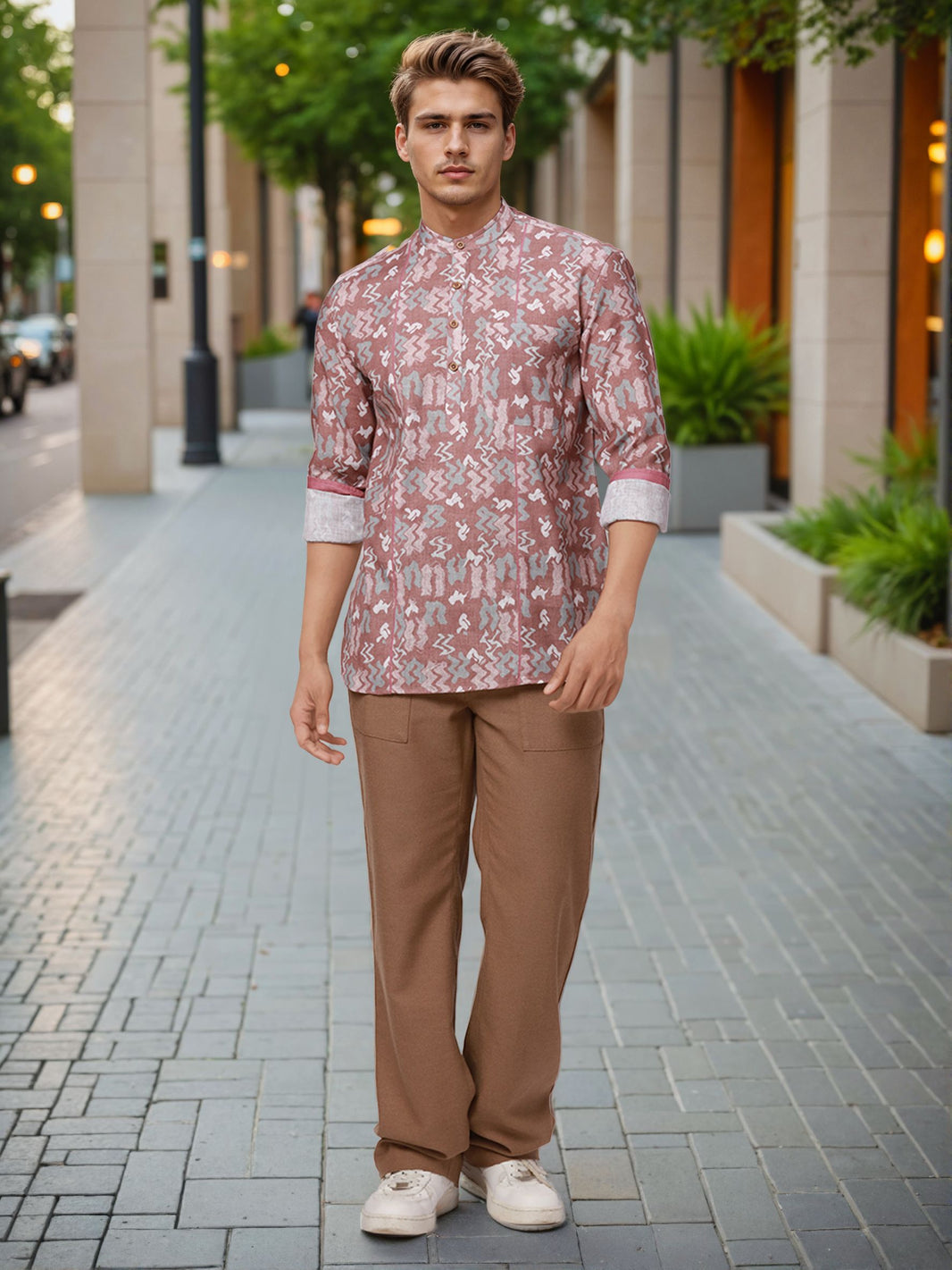 Ethnix Short Kurta – MyRaymond