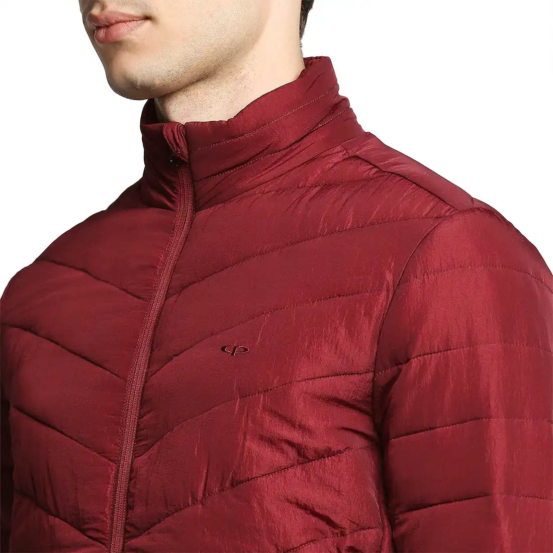 Men Maroon Tailored Fit Solid Nylon Full Sleeve Bomber Jackets – MyRaymond