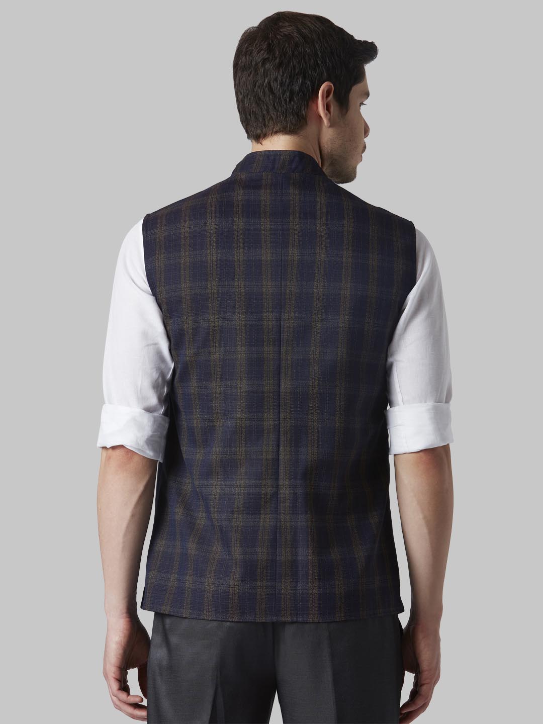 Dark Brown Waistcoat – MyRaymond