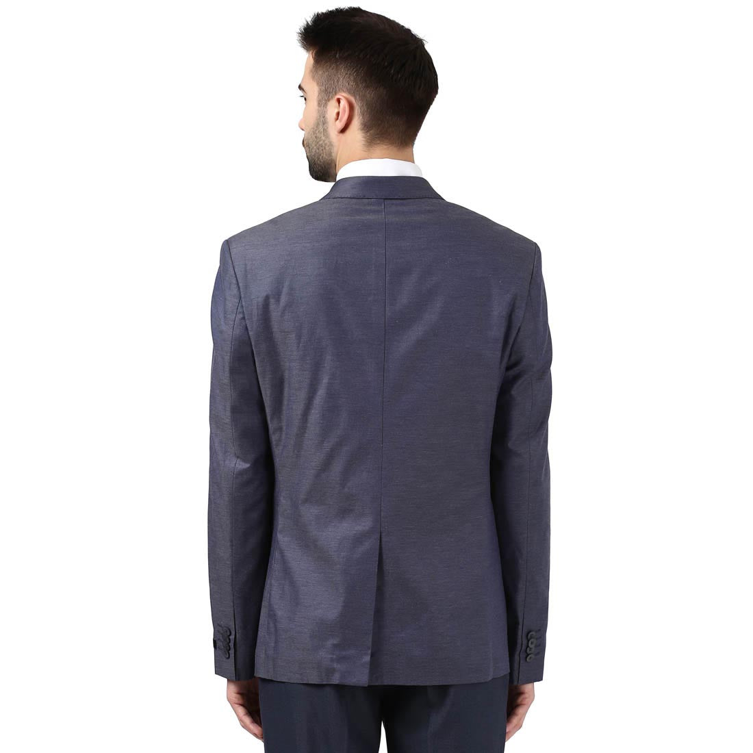 Raymond Men Blue Contemporary Fit Cotton Jackets – MyRaymond