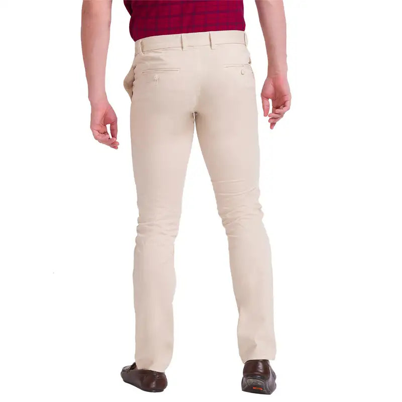 Men Fawn Lrt Fit Rfd Overdyed Cotton Blend Trouser – MyRaymond